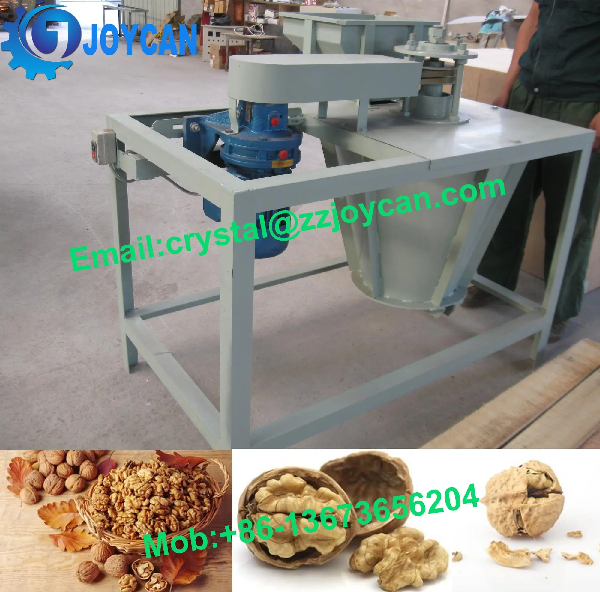 Perfect Kernel Black Walnut Hulling Machine - High Productivity