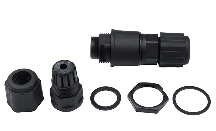 Ethernet Lan Waterproof Connector Two-way Dual Rj45 Cat5e Outdoor ...