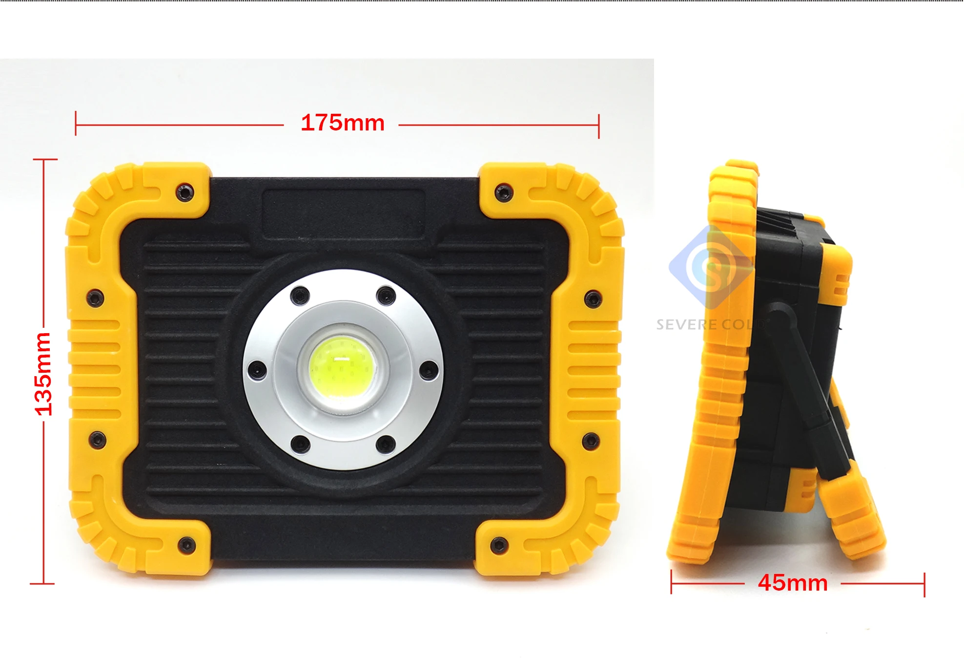 Built-in Battery Inspection Lamp Usb Rechargeable 10w Cob Led Work ...