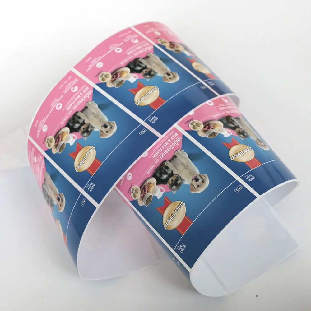 Custom Printed Adhesive Vinyl Sticker Roll - Waterproof