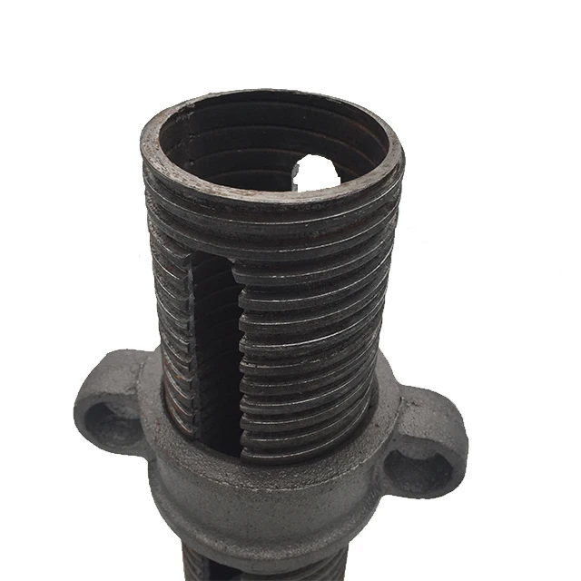Adjustable Ductile Cast Iron Prop Sleeve With Nut For Scaffolding - Buy ...
