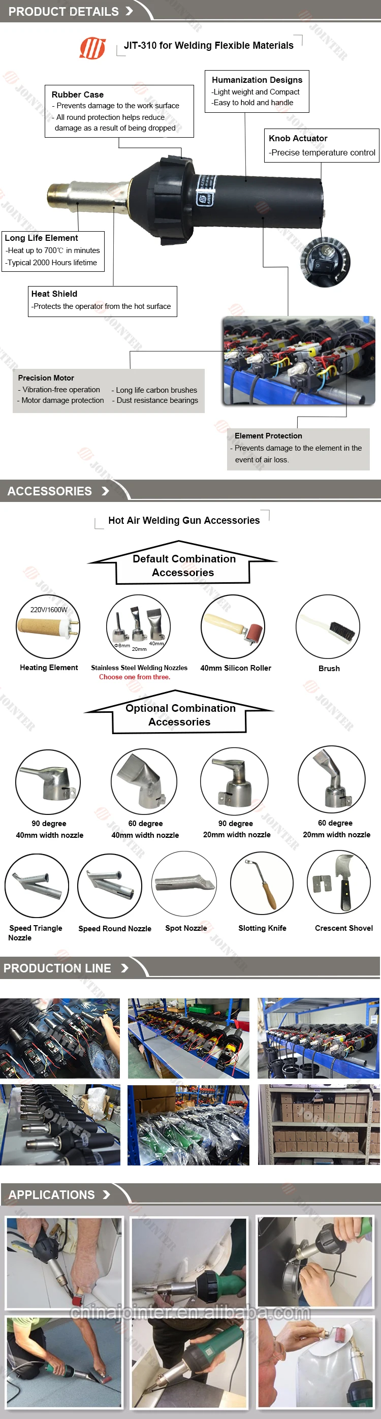 Powerful Hot Air Pvc Welding Machine Plastic Welder Extrusion Welding ...