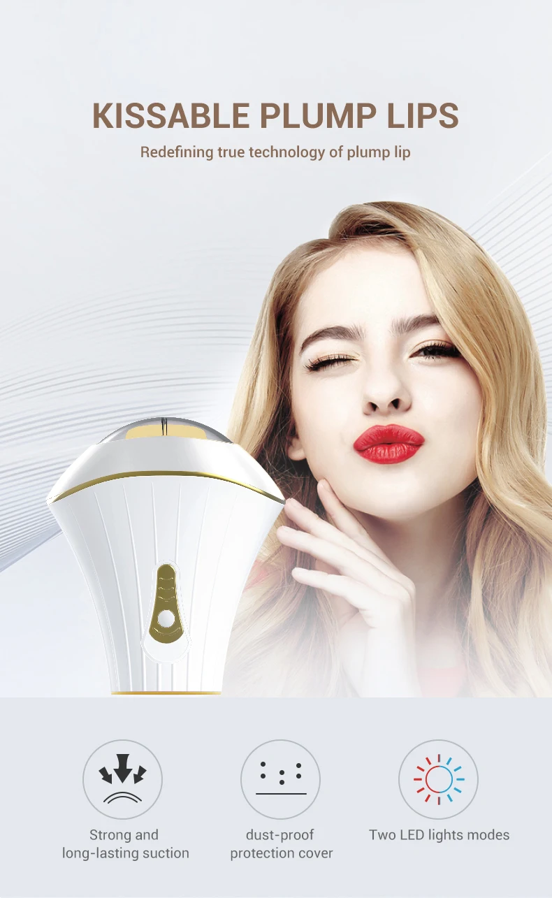 Natural Suction Tool Lip Enhancement Electric Full Lips Plumping Device ...