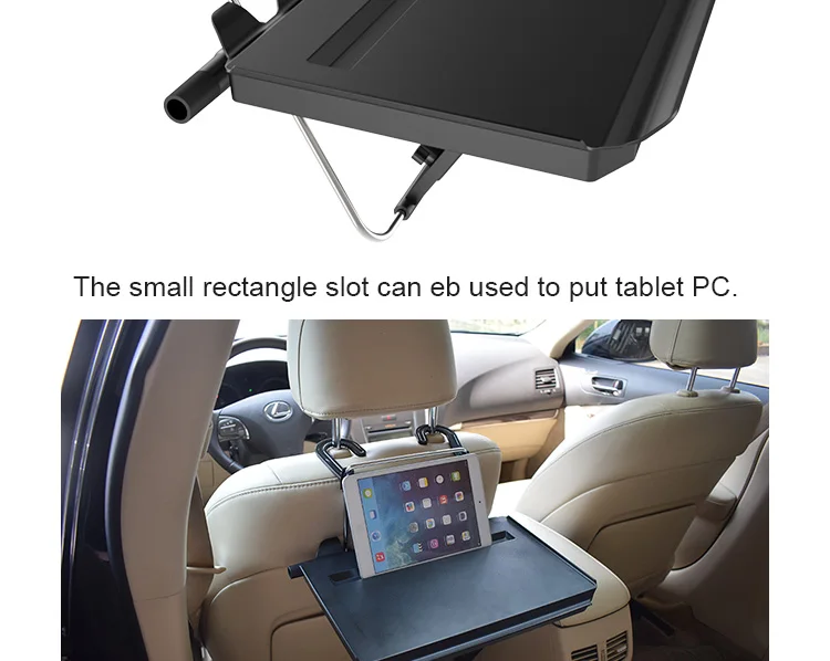 Multi-functional Portable Car Steering Wheel Seat Back Mount Laptop ...
