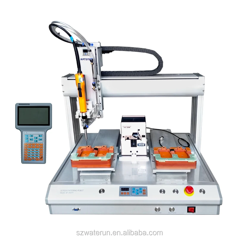 Efficient Screw Fastening with Electronic Industry 4-Axis Robot