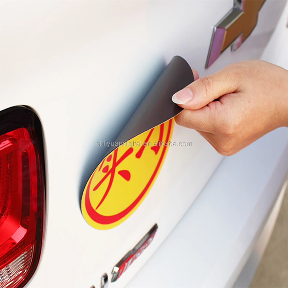 Customized High Quality Outdoor Waterproof Magnetic Car Sticker