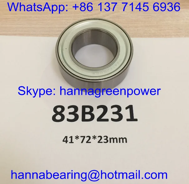 83b231 Wheel Hub Bearing ; 83b231 Auto Joint Bearing 41*72*23mm - Buy ...