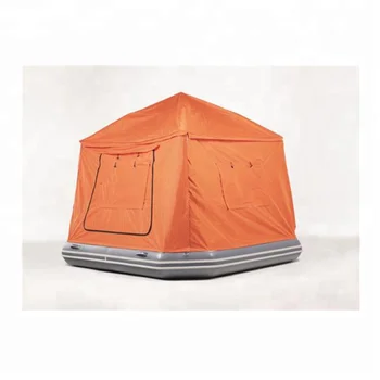 Durable Inflatable Floating Tent Raft /inflatable Floating Camping Tent ...