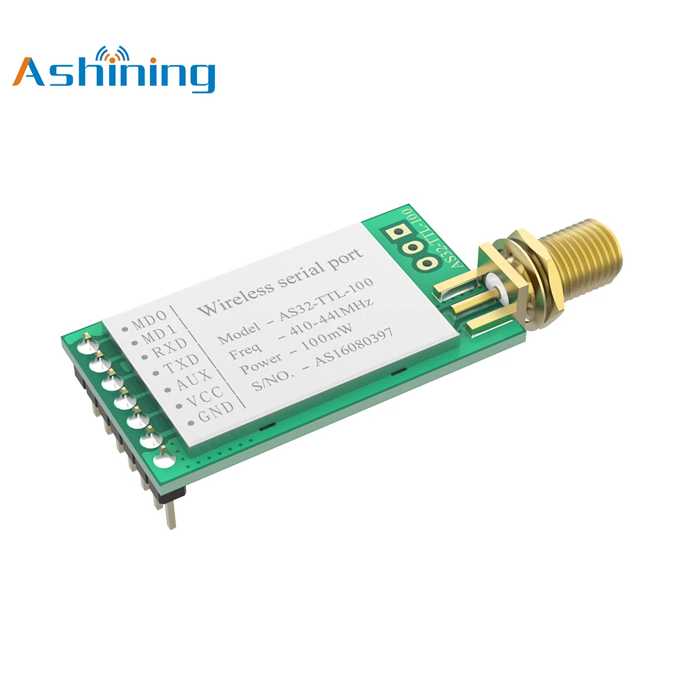 High Power Wireless Lora 433mhz 6km Long Range Rf Transveiver Module ...