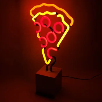 12v Dc Pizza Neon Sculpture Light For Decoration - Buy Red Pizza Neon ...