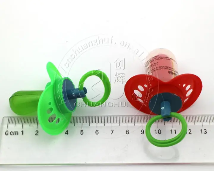 Chuanghui Plastic Pacifier Style Lollipop Candy - 24M Shelf Life