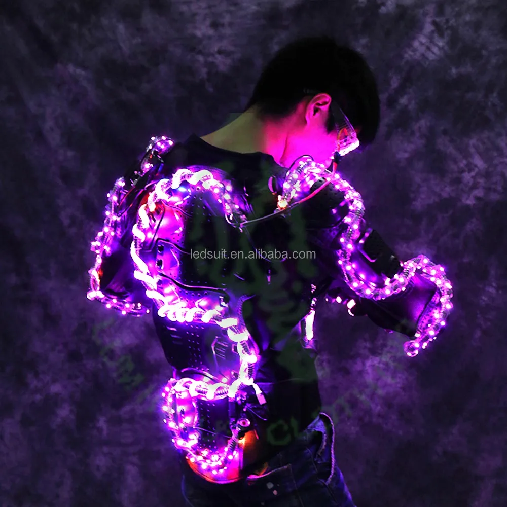 Tron Party Essentials - LED Lighting Suit Armor Tron Legacy