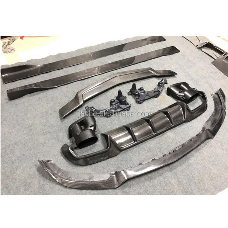 Front Bumper Lip Rear Diffuser Spoiler Side Skirts 2014-2016 Body Kits ...