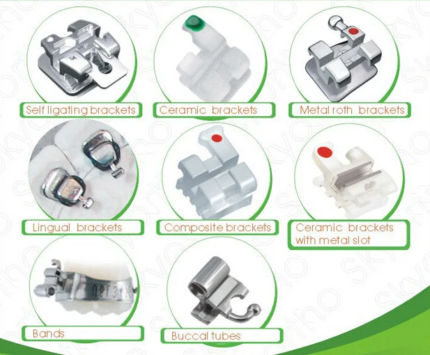 Orthodontic Products - Metal Self-Ligating Brackets by Skyortho