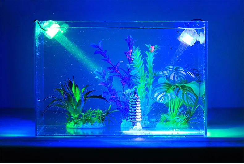 Led Aquarium Spot Light Simulate Sunset Sunrise Moonlight For Fish Tank ...