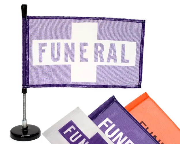 Custom Magnetic Base Car Flags - Flexible & Advertised