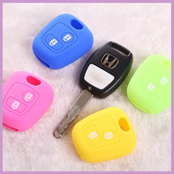 Silicone Key Fob Cover Case Car Accessories - Buy Silicone Key Fob ...