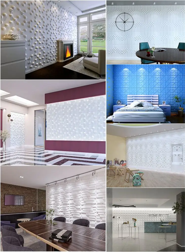 Club Decoration Pvc 3d Wall Panels In 4x8 Used For Interior Wall ...