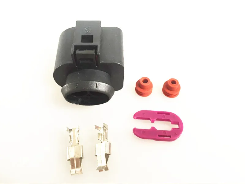 자동차 2 핀 펌프 커넥터 피그 테일 플러그 Vw 제타 골프 비틀 Passat Audih A4 A6 1j0973752 Mk5 ...