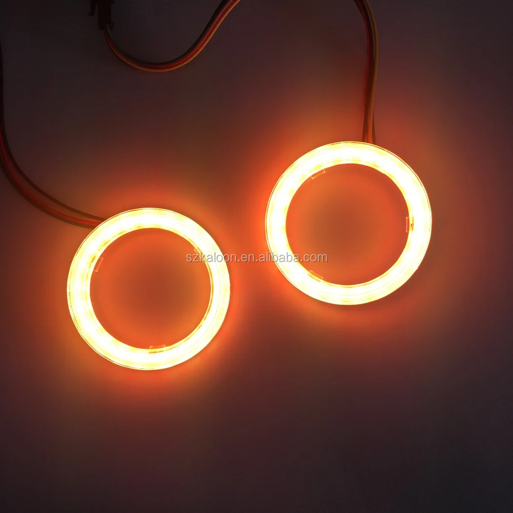 Rgb Halo Rings 90mm Universal Car Cob Led Angel Eyes 90mm - Buy Rgb ...