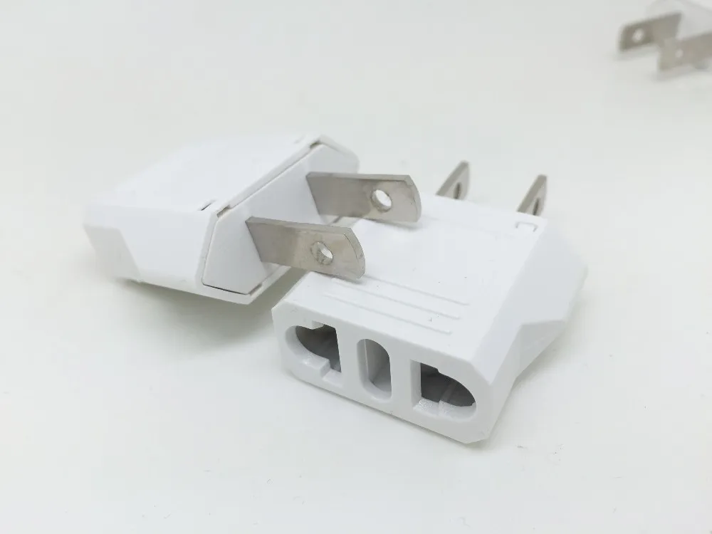 220v To 110v European To American Outlet Plug Adapter Type F To Type A ...