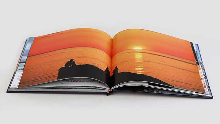 Custom Made Hardcover Book Printing / Lamination Hard Cover Book - Buy ...