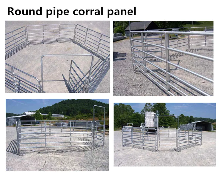 Portable Round Goat Sheep Pens For Feedlot Yard Fence Haotian Made ...