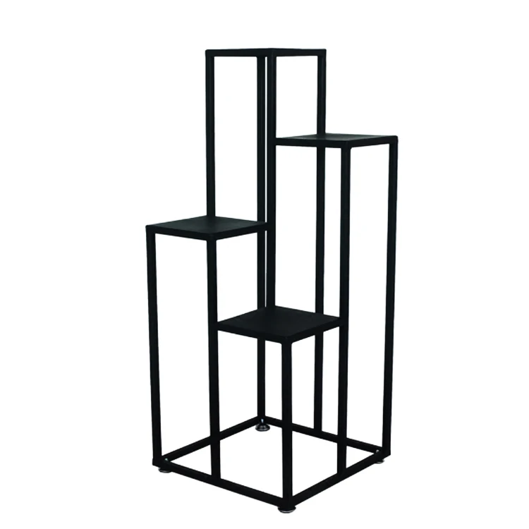 Elevated Wrought Iron Planter Stands - Stylish & Eco-friendly
