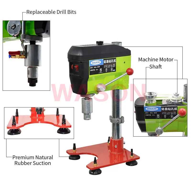 High Quality Glass Power Drilling Machine Mini Portable Drilling ...