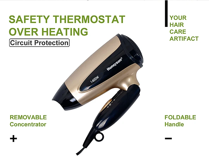 Honeyson Hot Hotel Multifunction Overhead Folding Hair Dryer - Buy ...