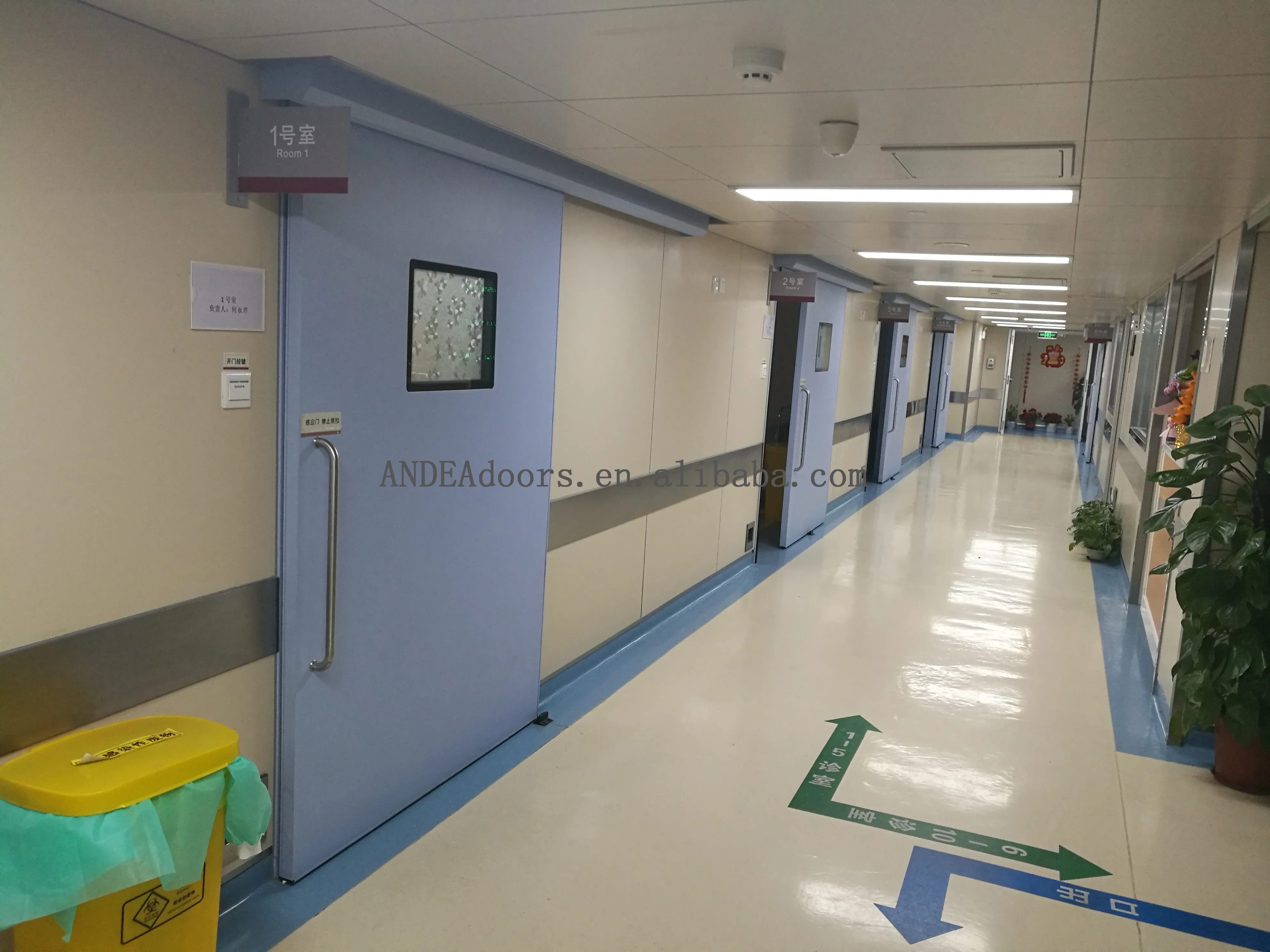 Swing Flush HPL Door for Hospital - CE & ROHS Certified