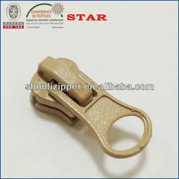 Key Slider Thumb Puller Painted For 5# Plastic Zipper Close End - Buy ...