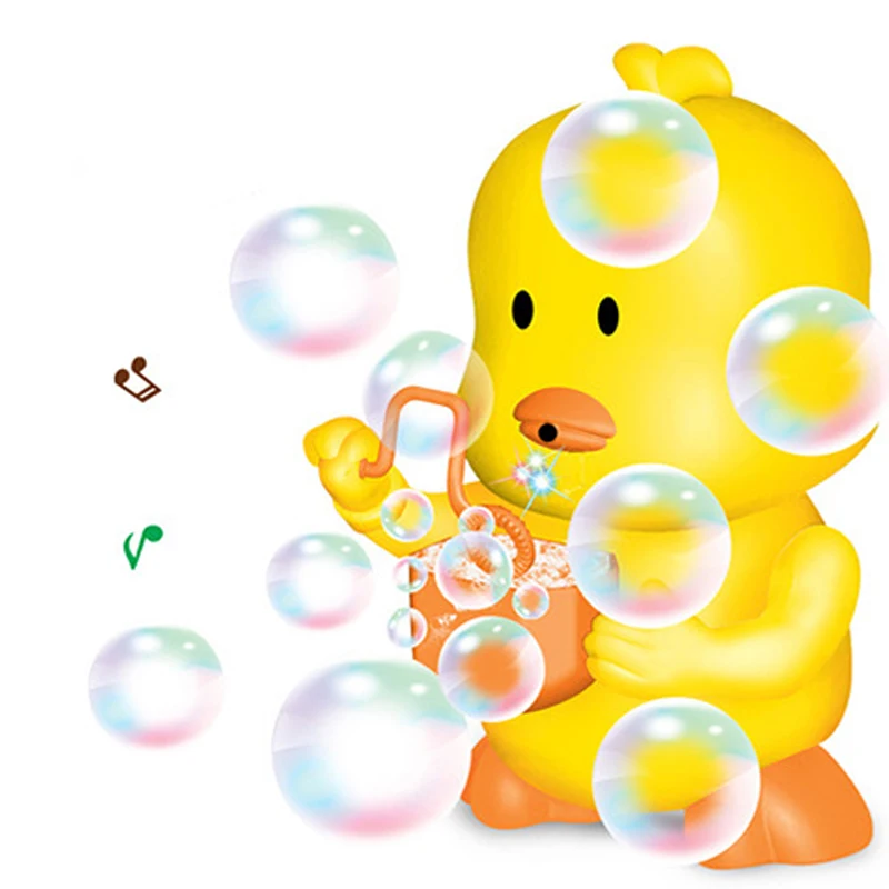 Summer Outdoor Bubble Machines Sale Plastic Electronic Cartoon Duck ...