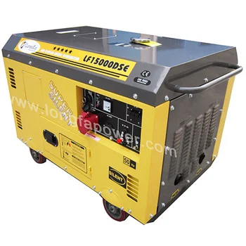 10kw 10kva Super Silent Portable Diesel Generator Price With Two ...
