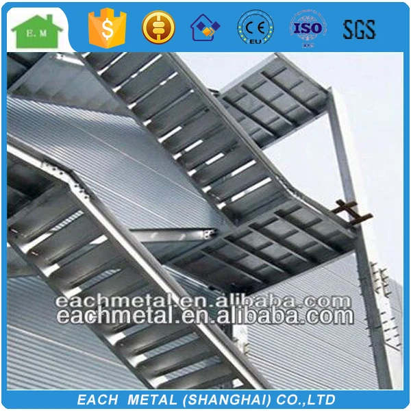 Outdoor Steel Structure Stairs - Buy Outdoor Steel Stair,Metal Outdoor ...