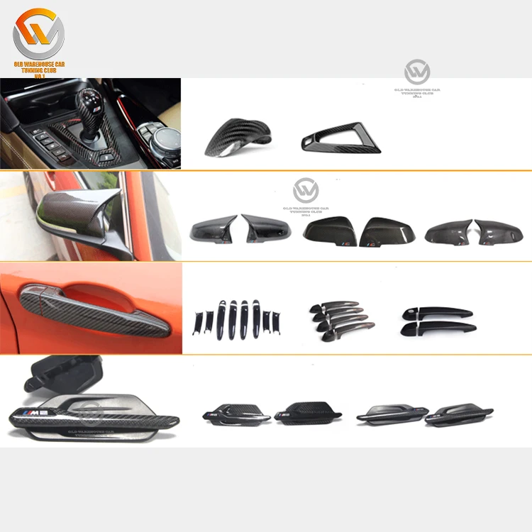 Tesla Model X R Style Carbon Fiber Body Kit - Front Rear