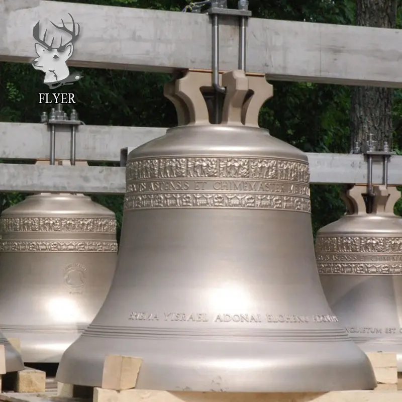 European Style Large Outdoor Decoration Metal Bronze Church Bell ...