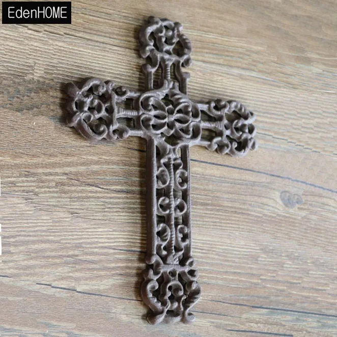 Ornamental Wrought Iron Cross Antique Decorative Metal Crosses - Buy ...