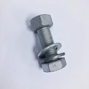 M33 Hex Bolt With Nut Class 10.9 And Washer - Buy M33 Hex Bolt And Nut ...