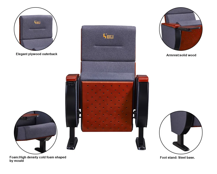 Classical Auditorium Seating Lecture Hall Chair Auditorium Chairs In ...