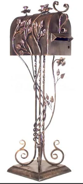 Ornamental Wrought Iron Mailboxes - Eco Friendly & Stylish