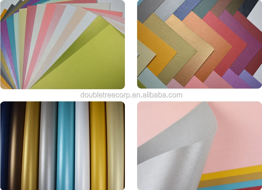 Iso Factory Color Pearl Paper/ Pearl Cardboard For Paper Bag,Wrapping ...