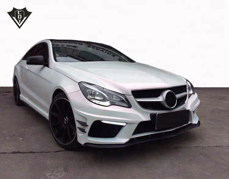 Mercedes E400 E-Class Coupe PD Style Body Kit Bumper with Exhaust Clips ...