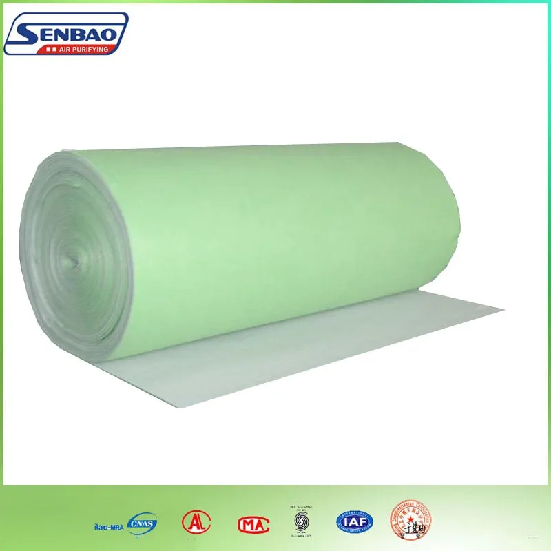 Green / White Pre Filter G4 Air Filter Mat - Buy G4 Air Filter Mat,Pre ...