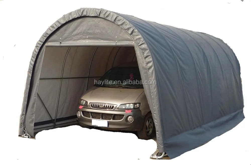 Folding Garage Car Tent Cover Packing Shelter With Steel Frame - Buy ...