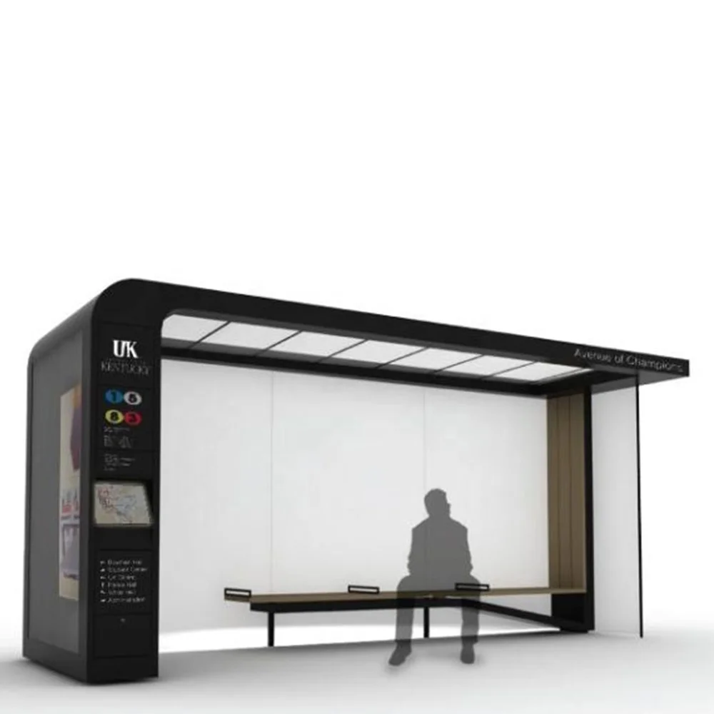 Smart Bus Stop With Bus Time Arrival System Voice Broadcasting - Buy ...