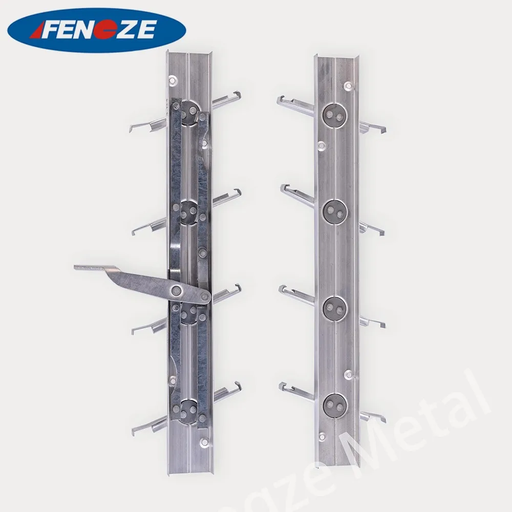 B4 Frames Shutter Blade Balcony Fixed Glass Aluminium Louvre Jalousie ...