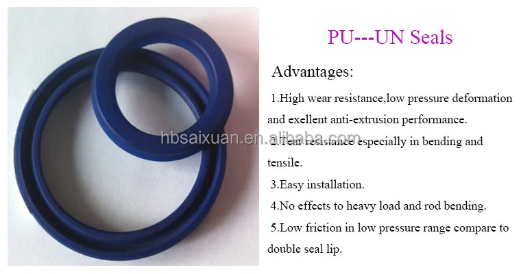 U Type Seals Idi Iuh Un Uns Uhs Hydraulic Piston Rod Seal - Buy ...