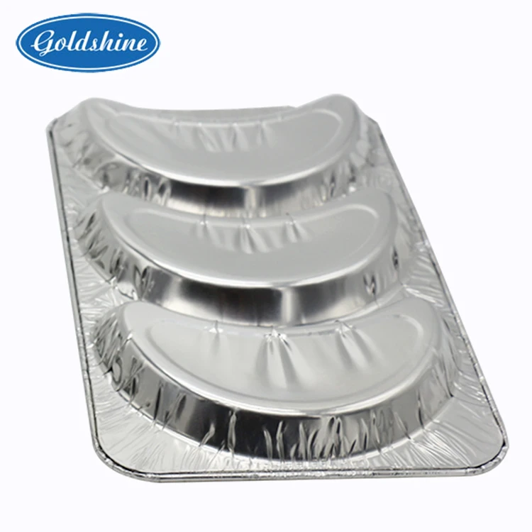 Recyclable Disposable Custom Aluminum Foil Croissant Baking Tray ...