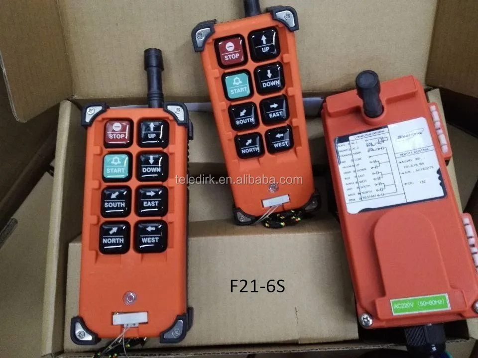 Gsm Industrial Three Phase Power Switch F21-6s Remote Controller For ...
